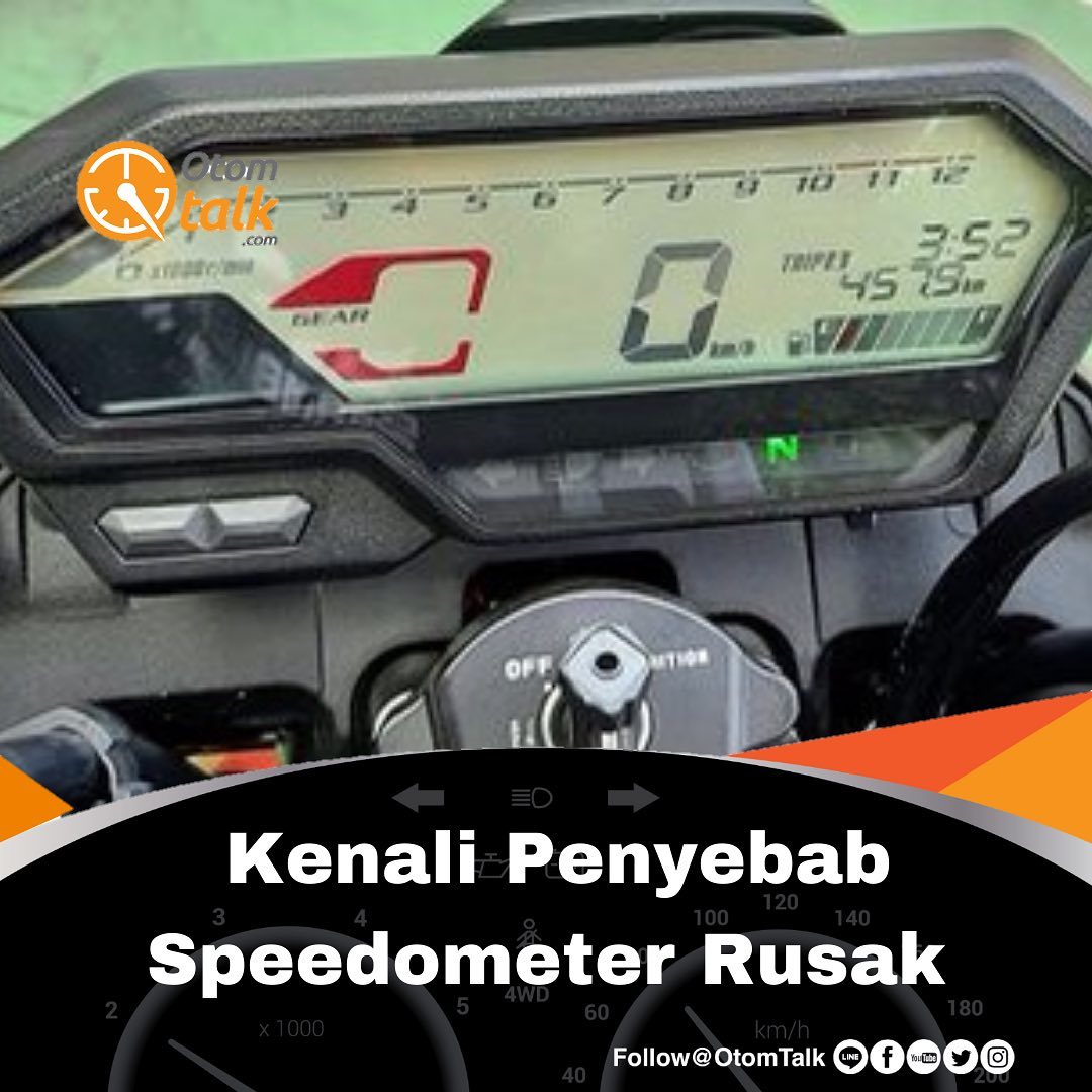 Panel instrumen pada sepeda motor memberikan berbagai informasi yang ...