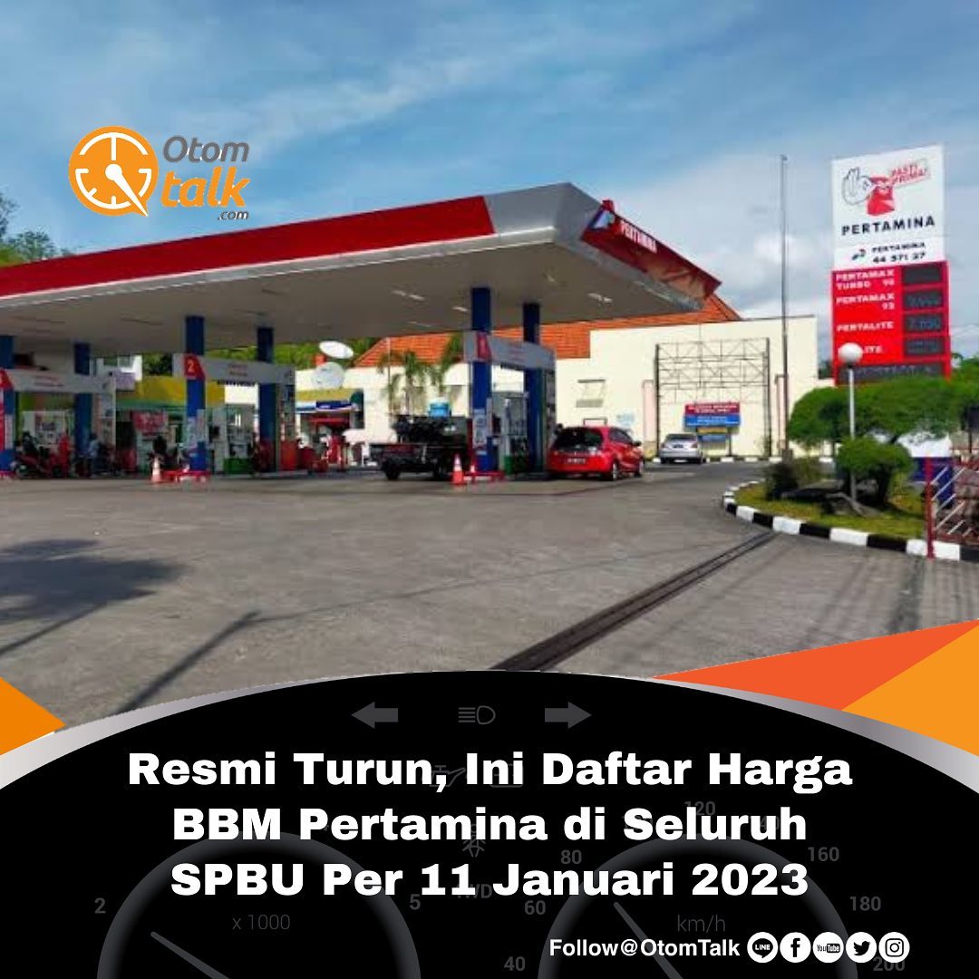 Resmi Turun, Ini Daftar Harga BBM Pertamina di Seluruh SPBU – Otom Talk