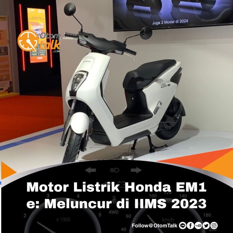 Motor Listrik Honda EM1 e: Meluncur di IIMS 2023 PT – Otom Talk